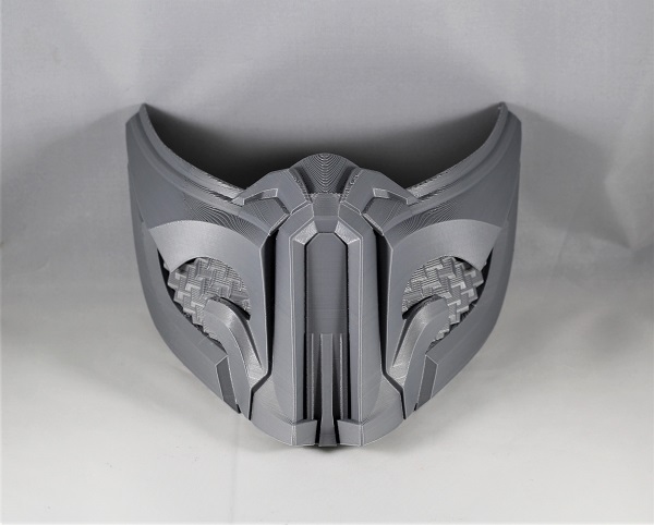 Red Hood Oni Mask version 1 - Villainous Prop Shop