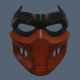 Red Hood Mask version 3 3D Model STL Files - Villainous Prop Shop